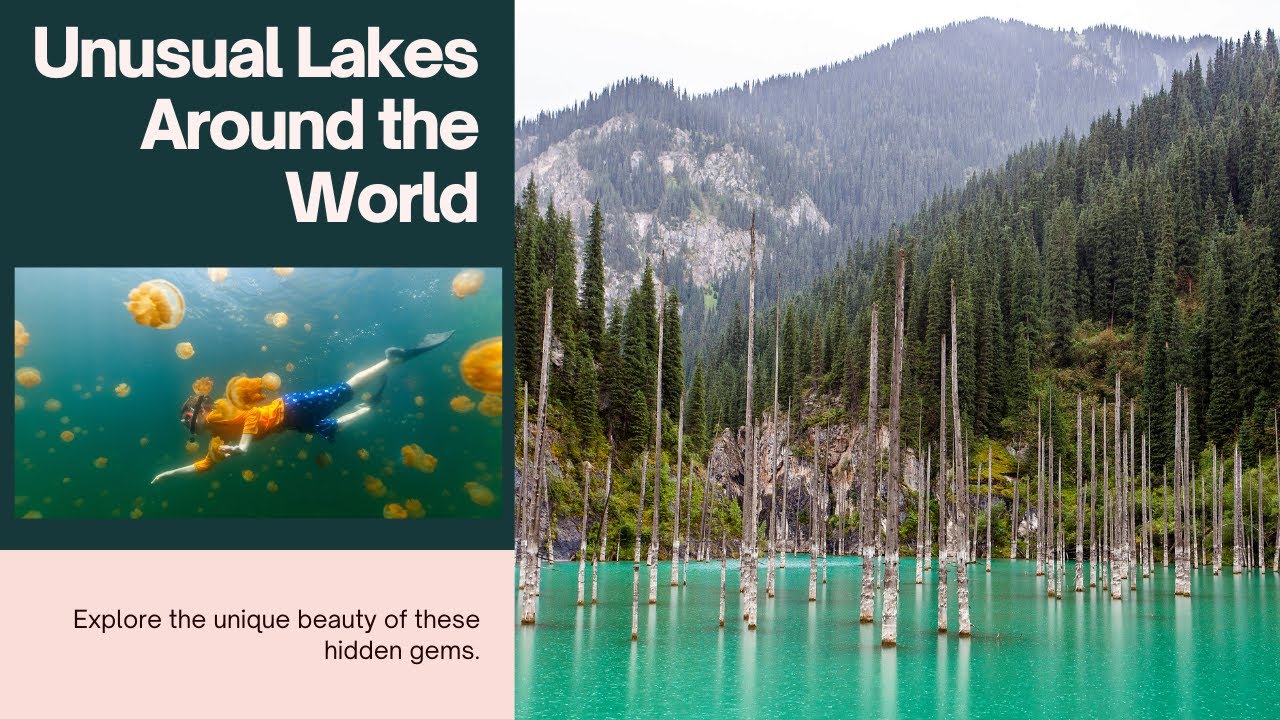 Unusual Lakes Around the World You Won't Believe Exist - YouTube