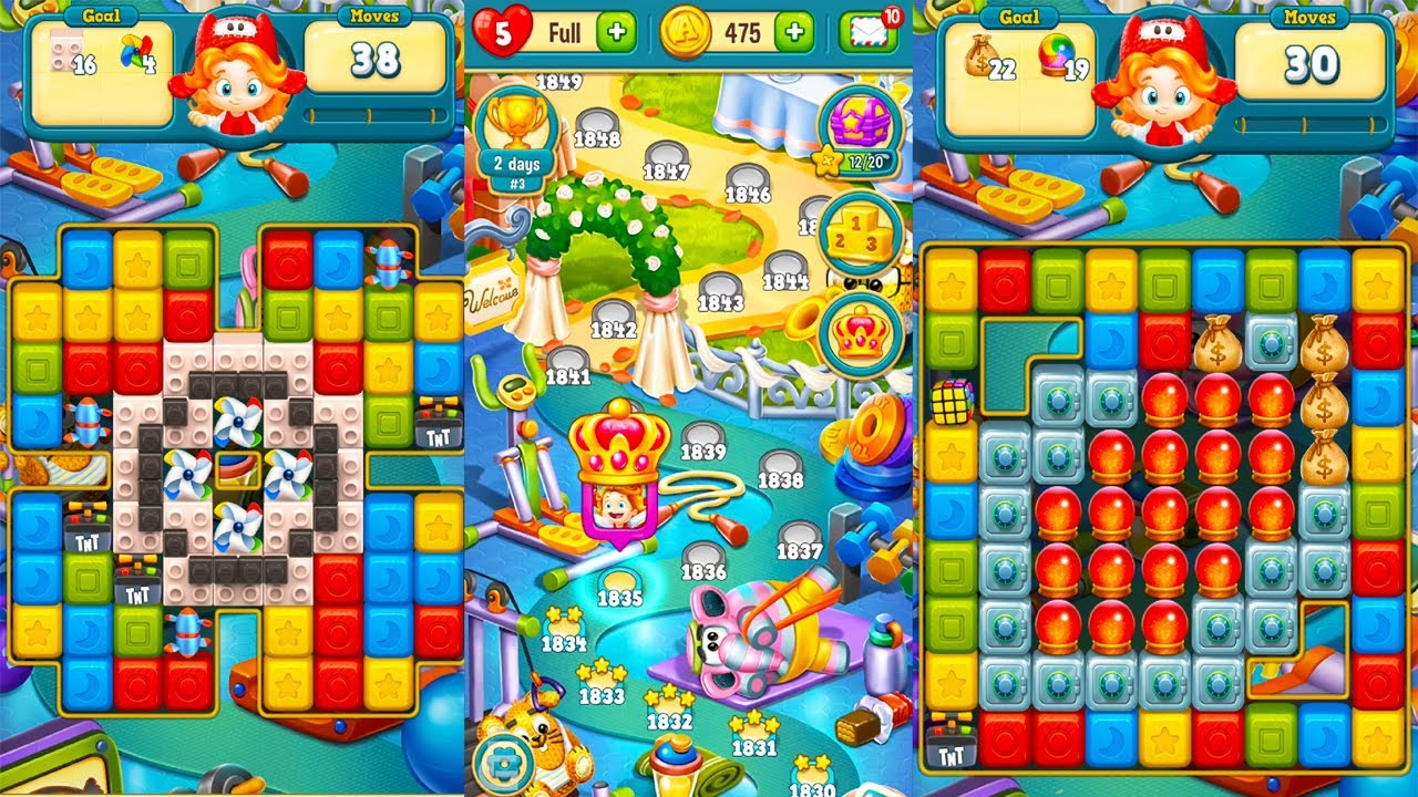 Toy Blast Level Walkthrough 4652-4658 | Android Gameplay | Friction ...