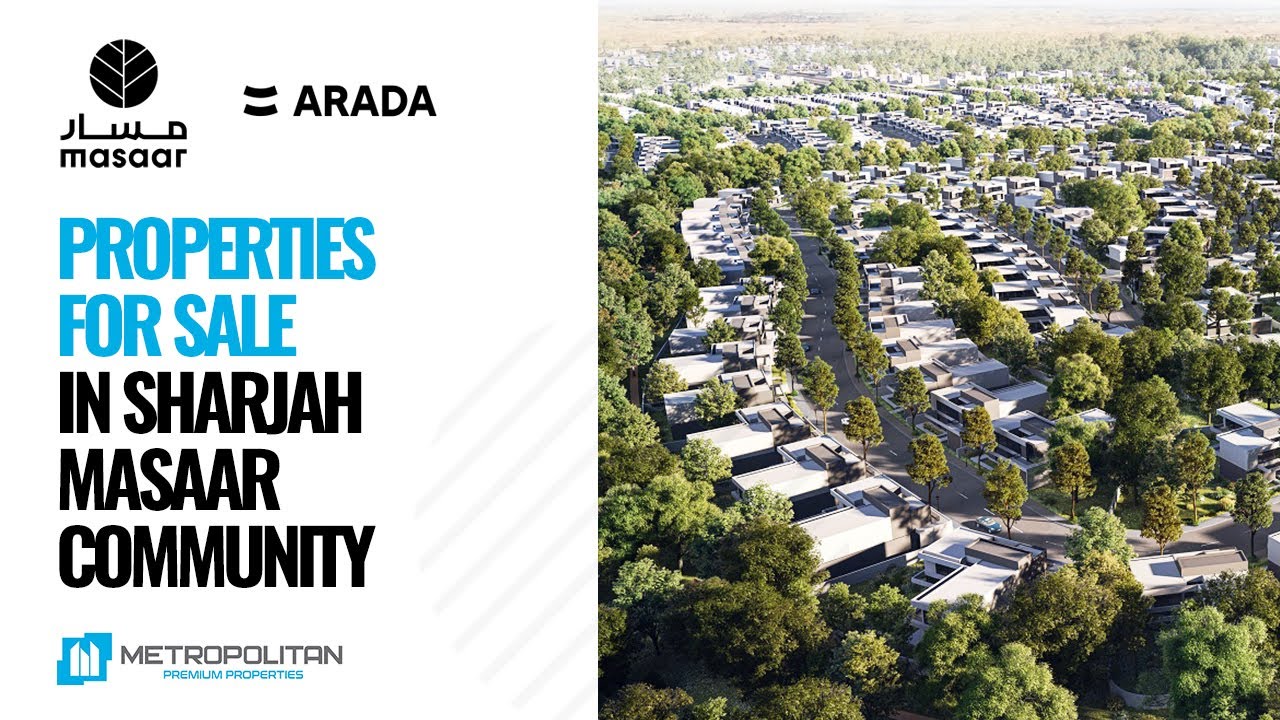 Villas & Townhouses in Masaar Community, Sharjah 🇦🇪 - YouTube