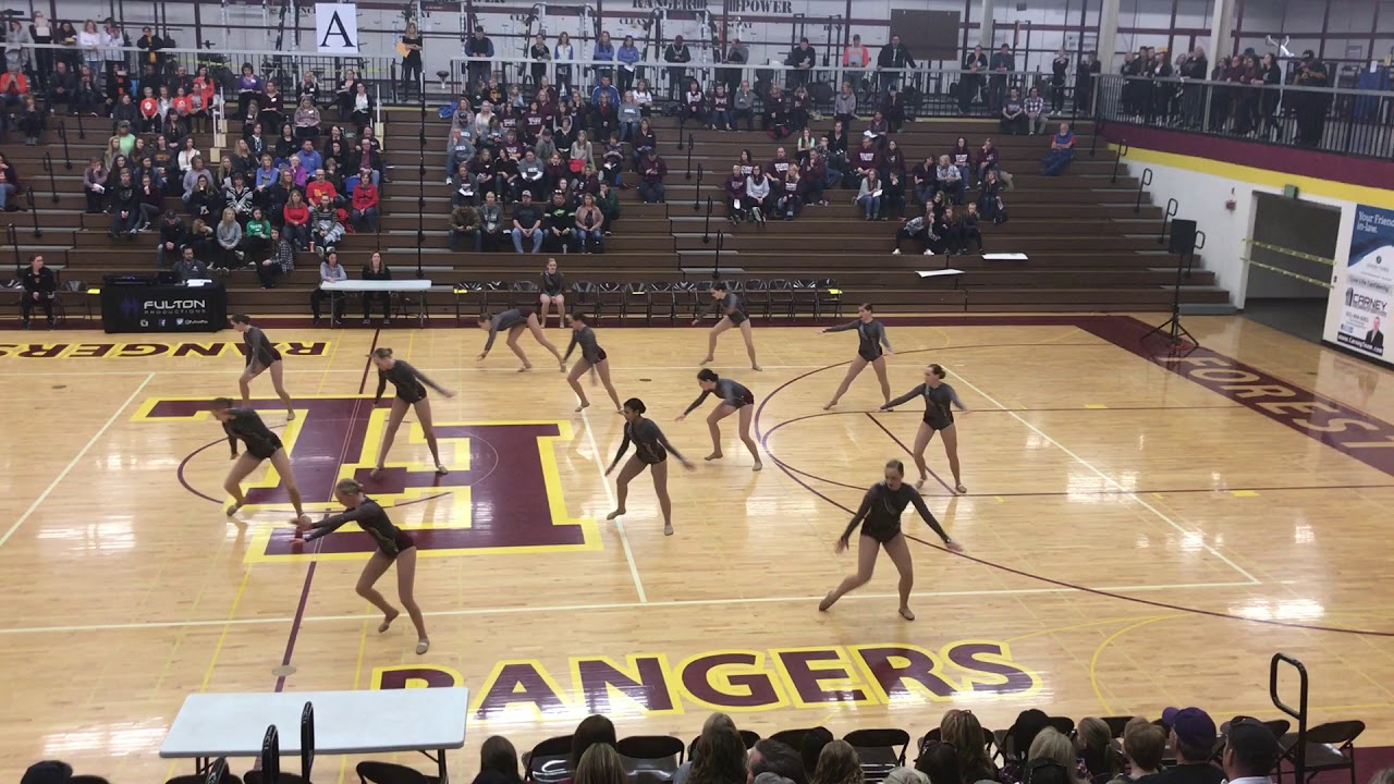 DanceFullOutMN - St Cloud Tech Dance Team Jazz 2018 - YouTube