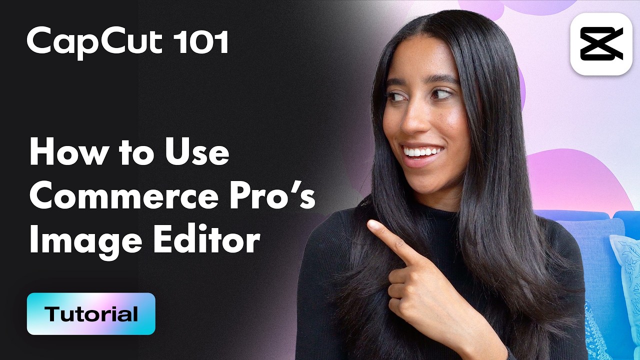 How to use the Image Editor in CapCut Commerce Pro - YouTube