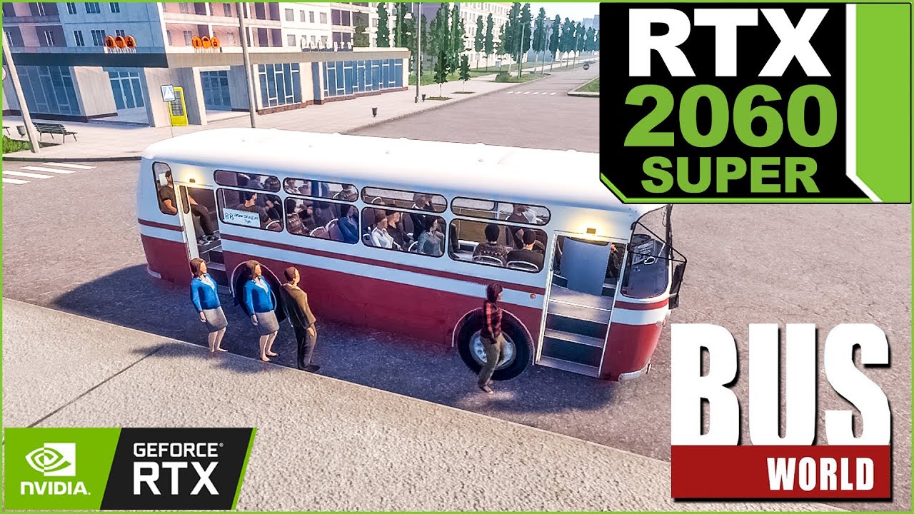 Bus World RTX 2060 Super Gameplay High Settings (PC, PS5, PS4, Xbox Series X) PC Games - YouTube