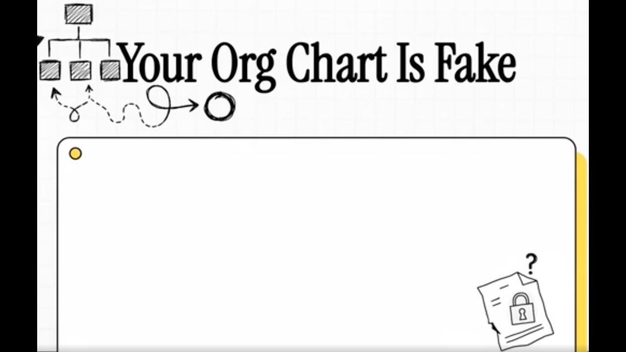 Why Your Org Chart is Fake (And How to Fix Your Business Flow) - YouTube