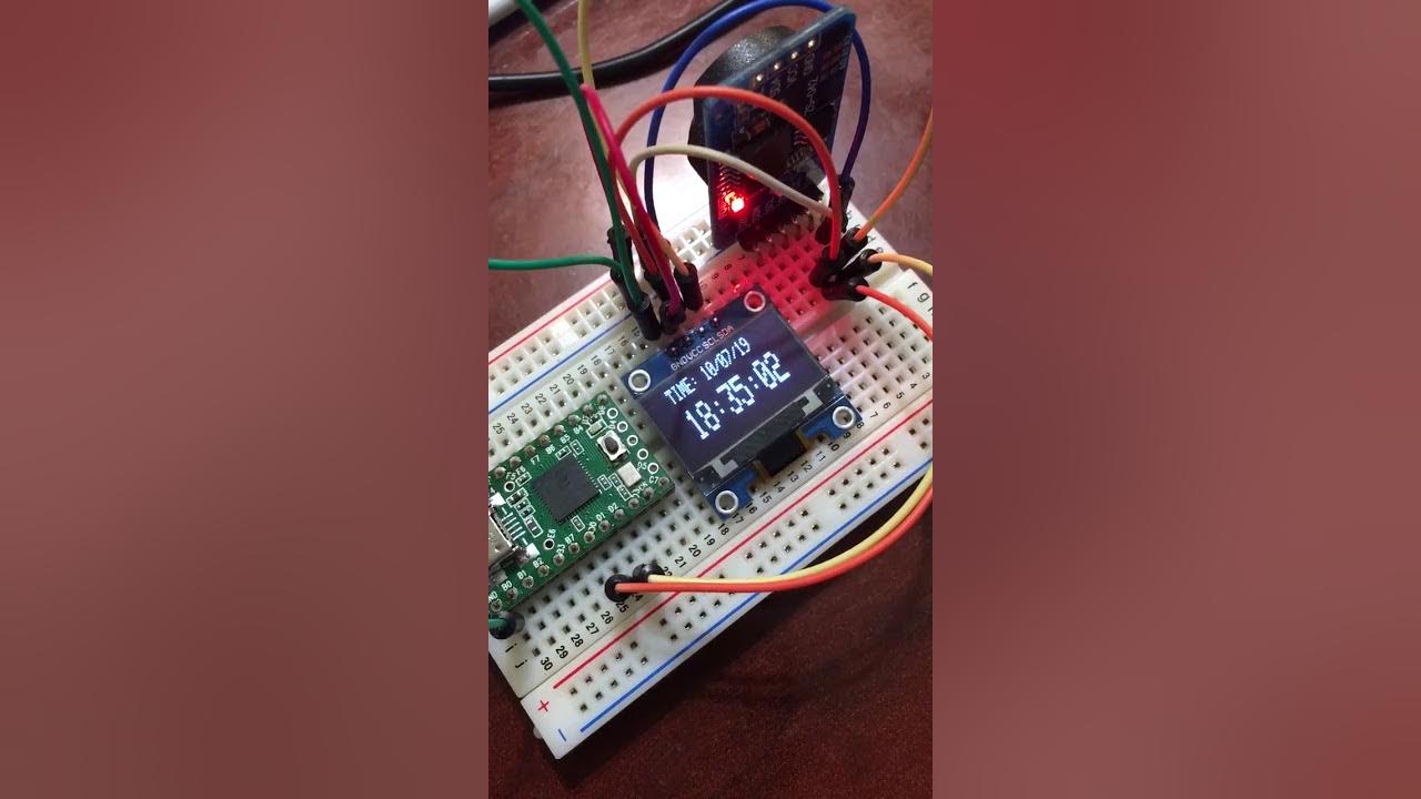 Real Time Clock Demo with Teensy - YouTube
