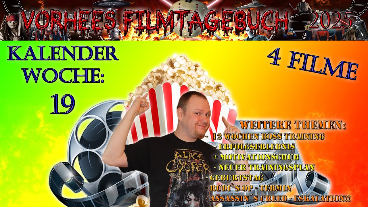 Vorhees82 - Filmtagebuch 2025 - Kalenderwoche 19 - YouTube