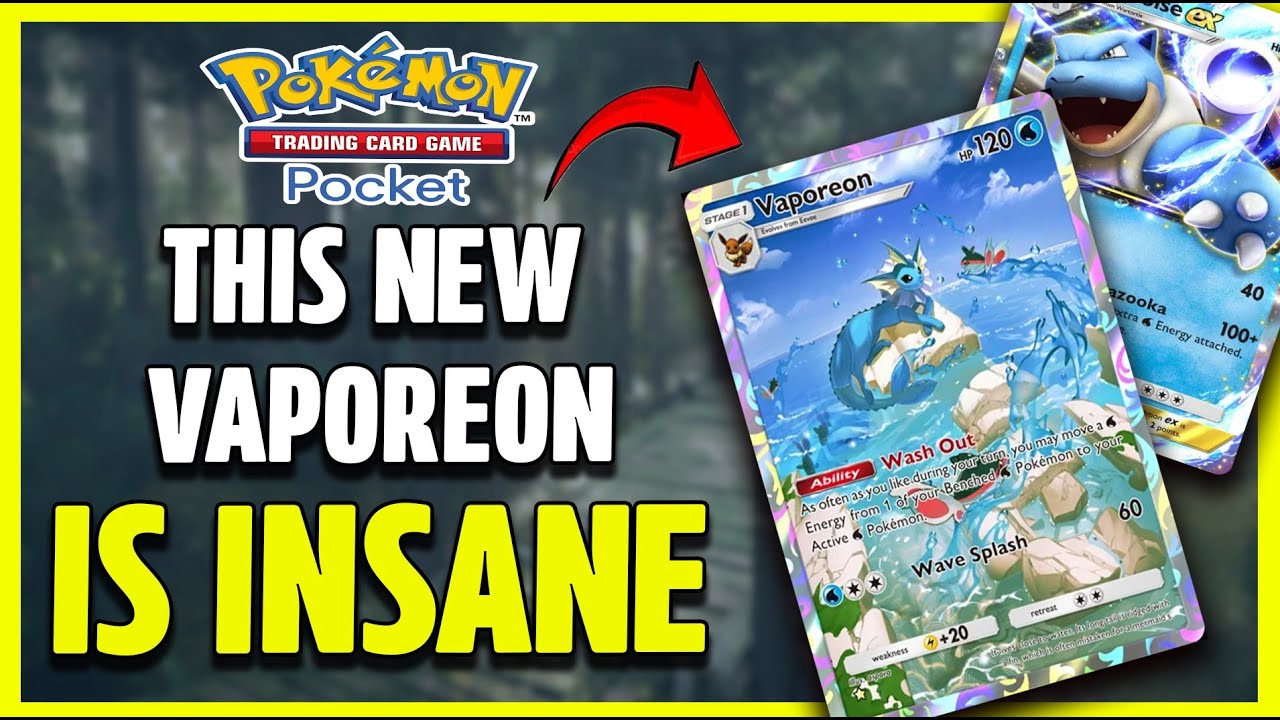 This *NEW* Vaporeon + Blastoise EX deck will DESTROY anything ...