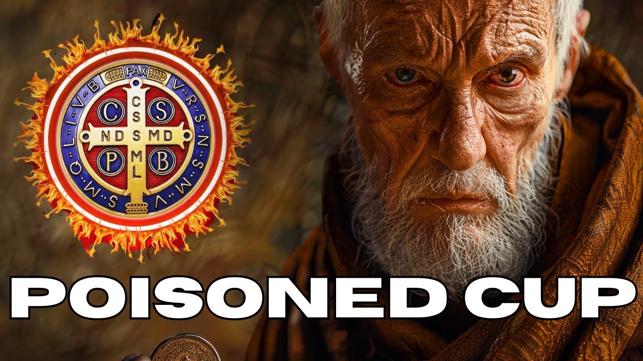 Saint Benedict's Miracle: The Poisoned Cup - YouTube