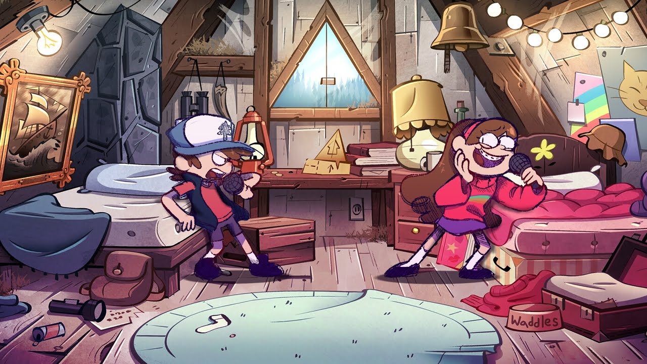 Roofs but Dipper and Mabel Sing It - YouTube