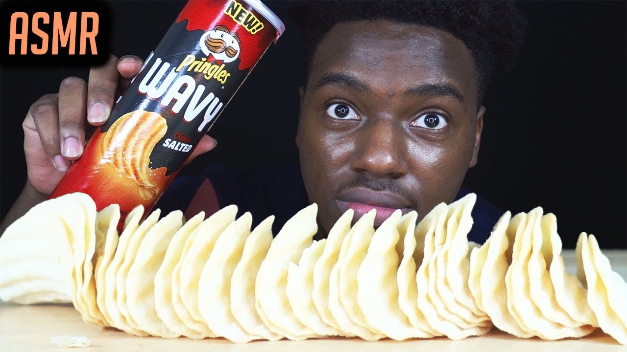 ASMR CRUNCHY PRINGLES CHIPS | EXTREME EATING SOUNDS | KEVO ASMR - YouTube