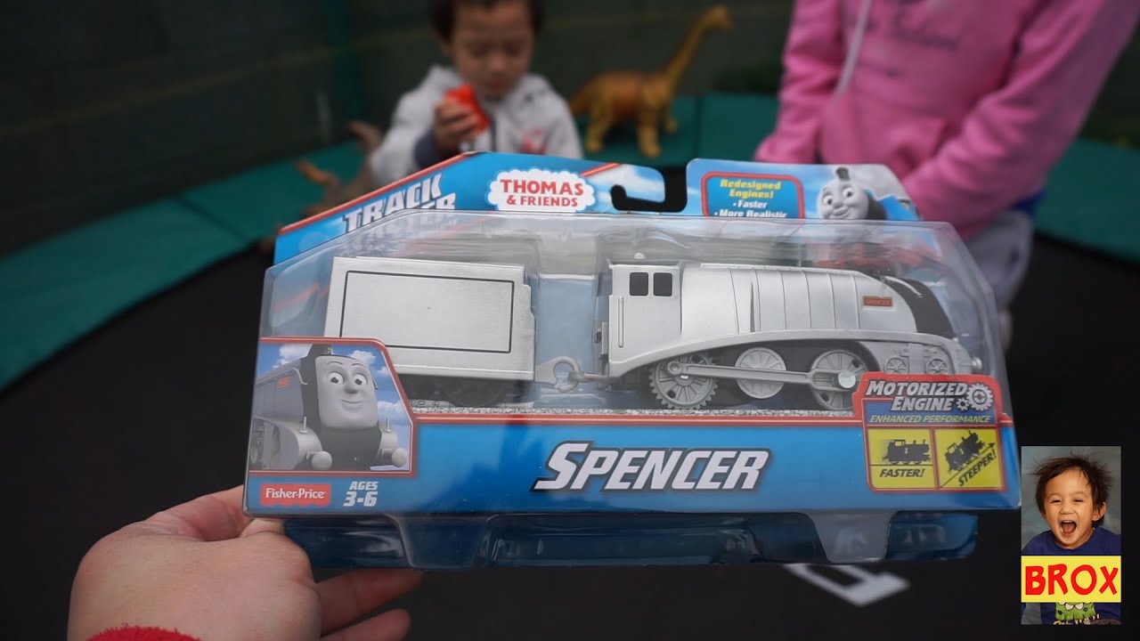 Unboxing Spencer - Thomas & Friends Trackmaster - YouTube