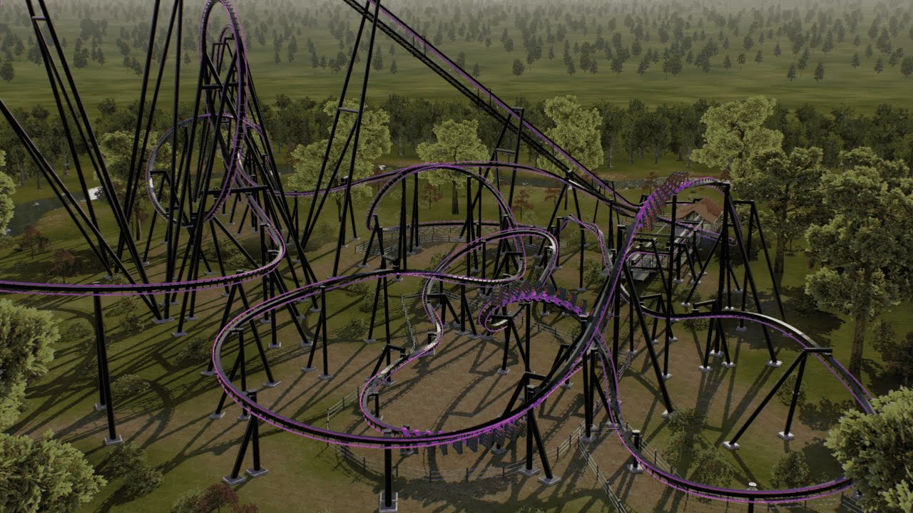 Odyssey - B&M Hyper-Inverted Coaster (No Limits 2) - YouTube
