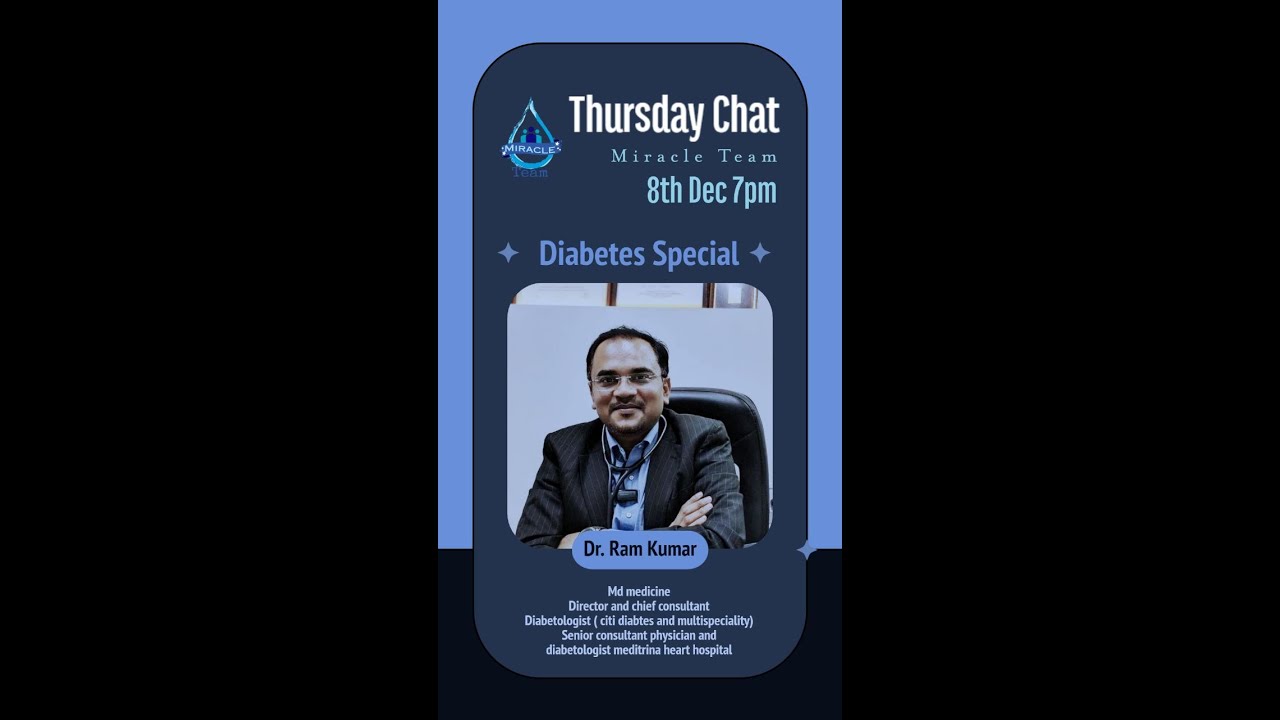 Dr. Ram Kumar(MD Medicine), Diabetologist (Citi Diabetes & Meditrina ...