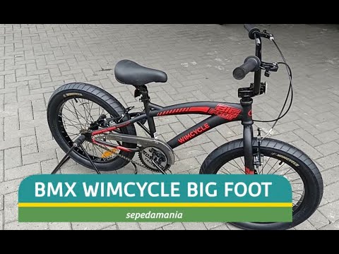 Review BMX WIMCYCLE BIG FOOT ukuran 20 - YouTube