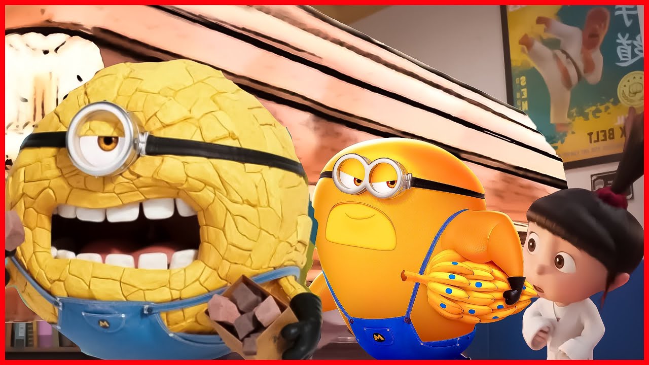 DESPICABLE ME 4 | EPIC KARATE FIGHT SCENES RECAP | Coffin Dance Meme ...