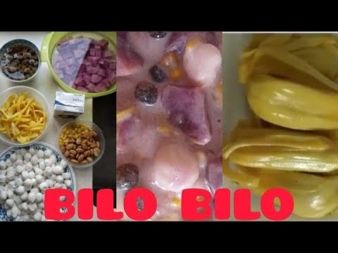 BILO BILO WITH JUNK FRUIT AND SWEET POTATO - YouTube