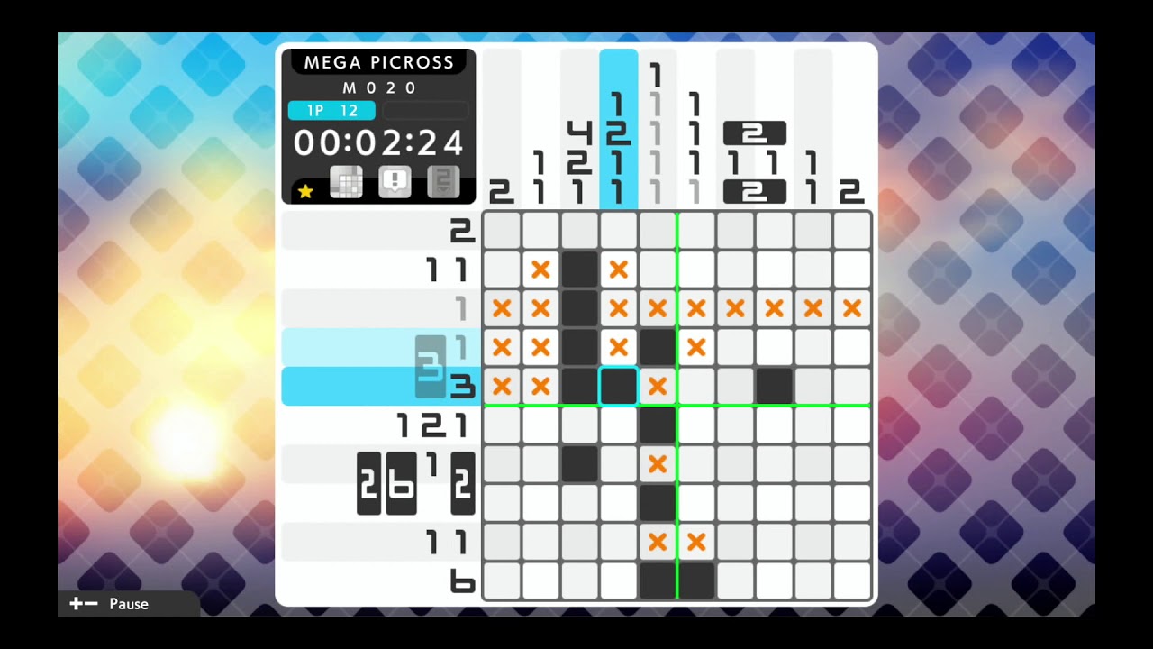 Picross S4 Switch M020 - YouTube