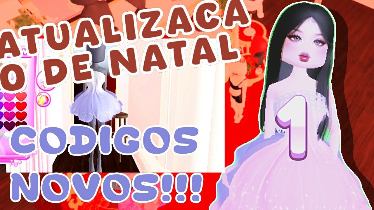 ATUALIZAÇÃO DE NATAL DO DRESS TO IMPRESS!! NOVOS CÓDIGOS!! - YouTube