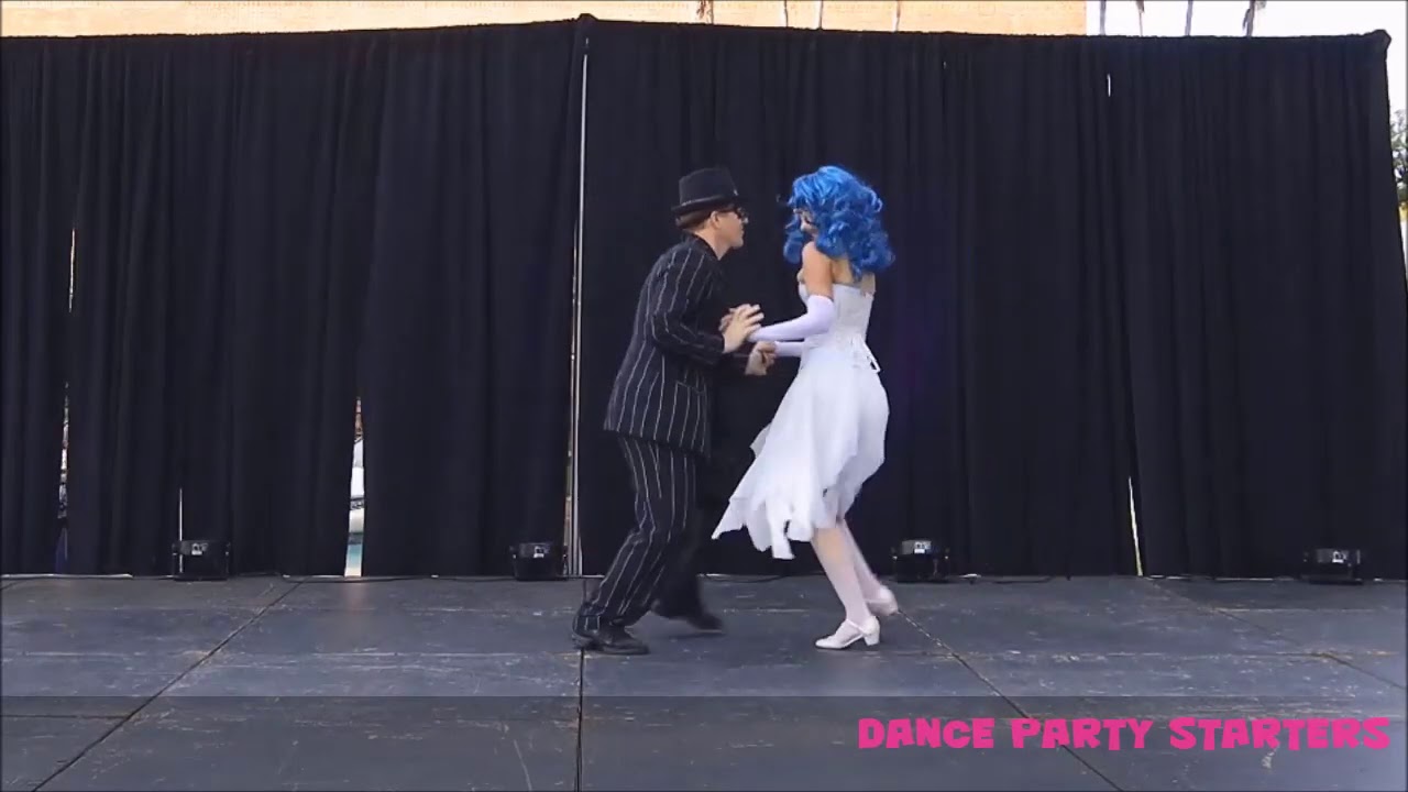 Remains Of The Day Corpse Bride Lindy Hop Performance - YouTube