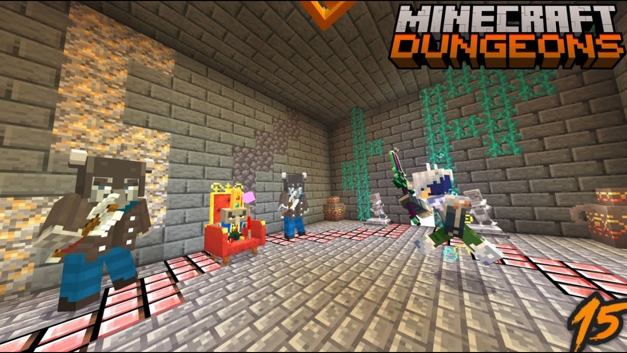 MC Dungeons - IT'S TIME TO TAKE ON THE HARDEST BOSS YET! - (Episode 15 ...