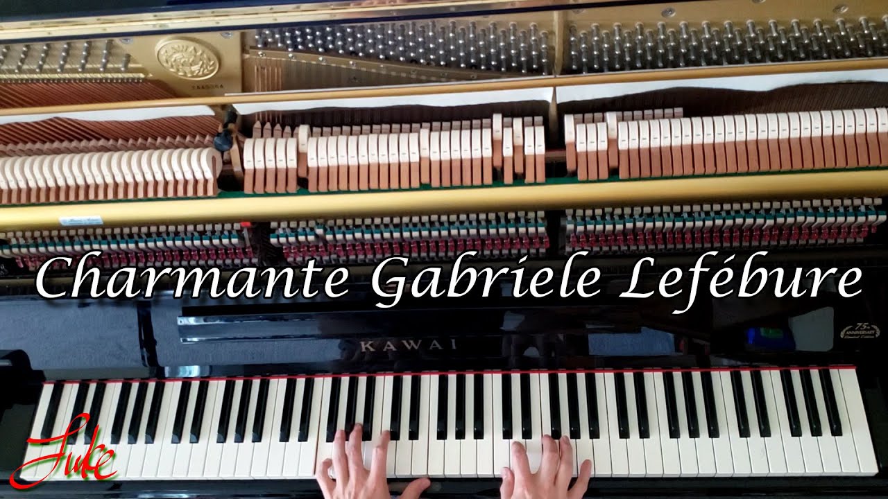 Charmante Gabriele Lefébure (Isaac François Wely) 🌟 Christmas song ...