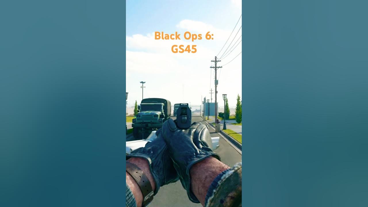 Fortnite: Pistol Vs Black Ops 6: GS45 #shorts - YouTube