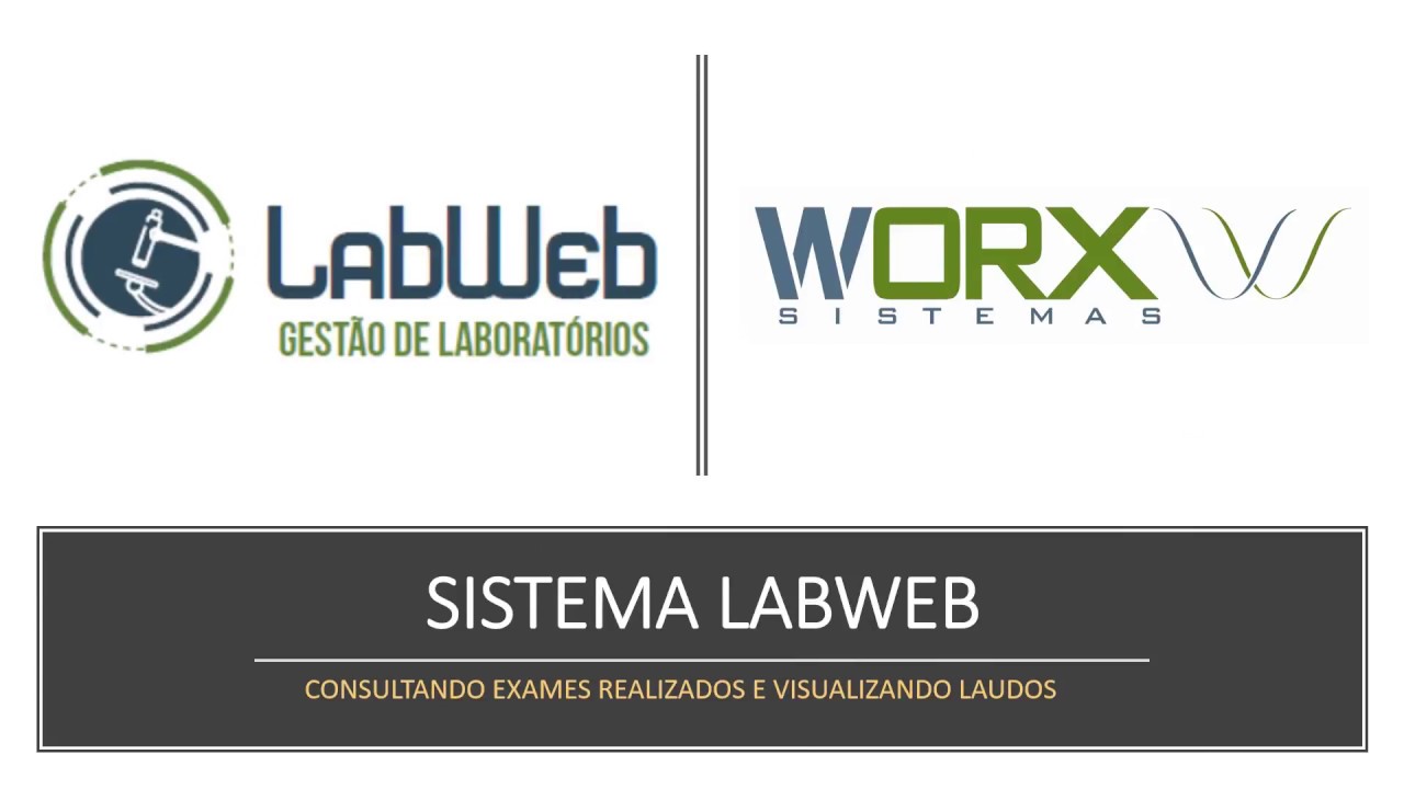 LABWEB - CONSULTANDO EXAMES E VISUALIZANDO LAUDOS - YouTube