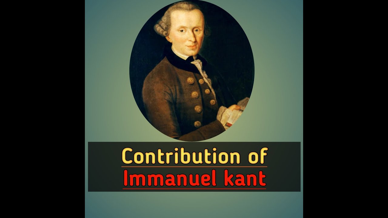Contributions of Immanuel kant in Geography - YouTube