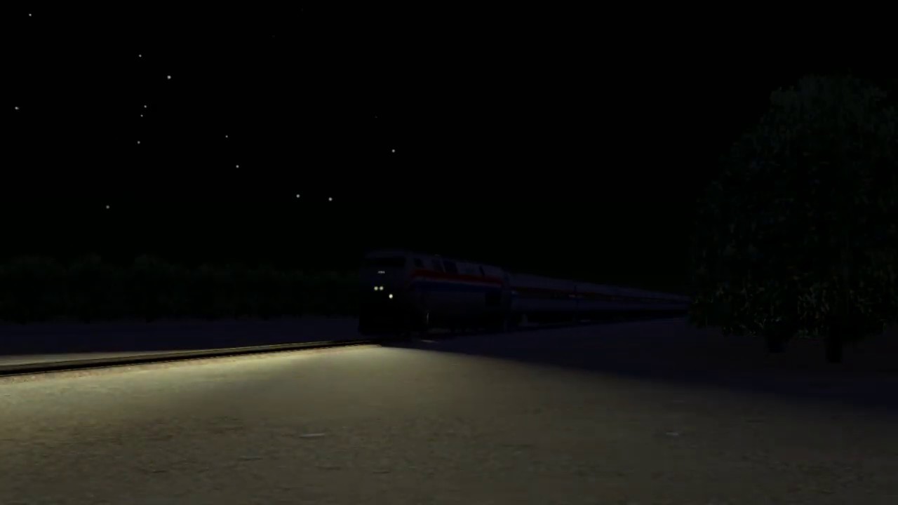 Run8 Depot+ | Amtrak Train A703 Through Sandrini With Leslie A200 Airhorn - YouTube