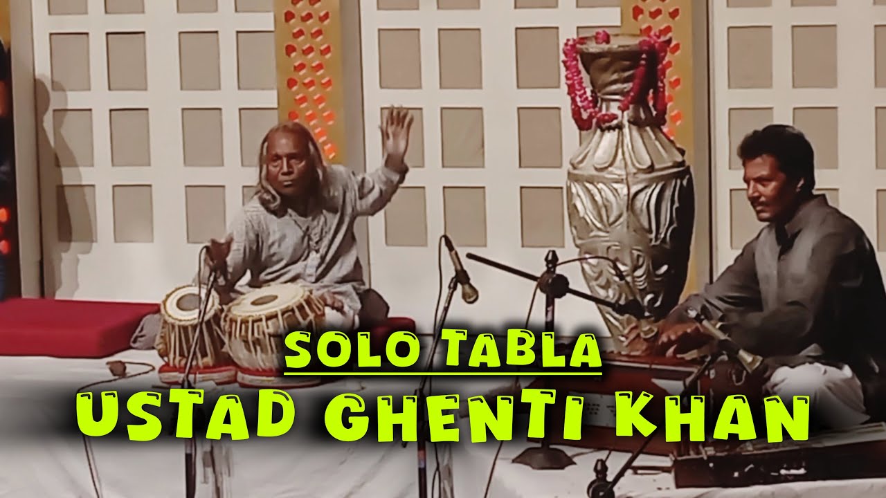 Ustad Aslam Khan | Ghenti Khan | Solo Tabla Best Performance | Sham e ...