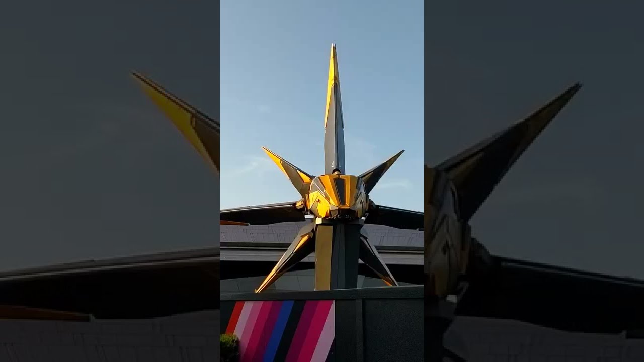Xandarian Starship at Guardians of the Galaxy Cosmic Rewind in EPCOT # ...