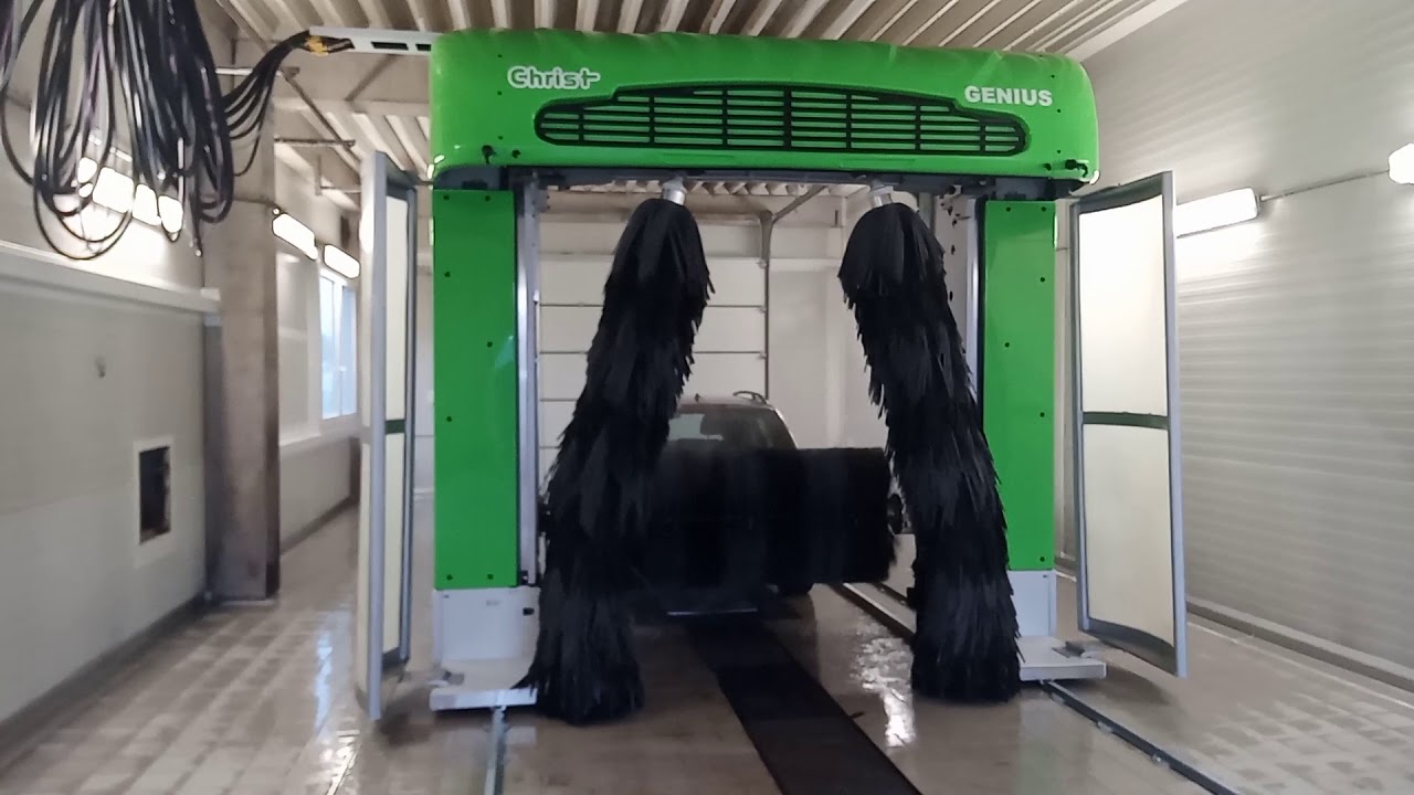 New Car Wash first washing - YouTube