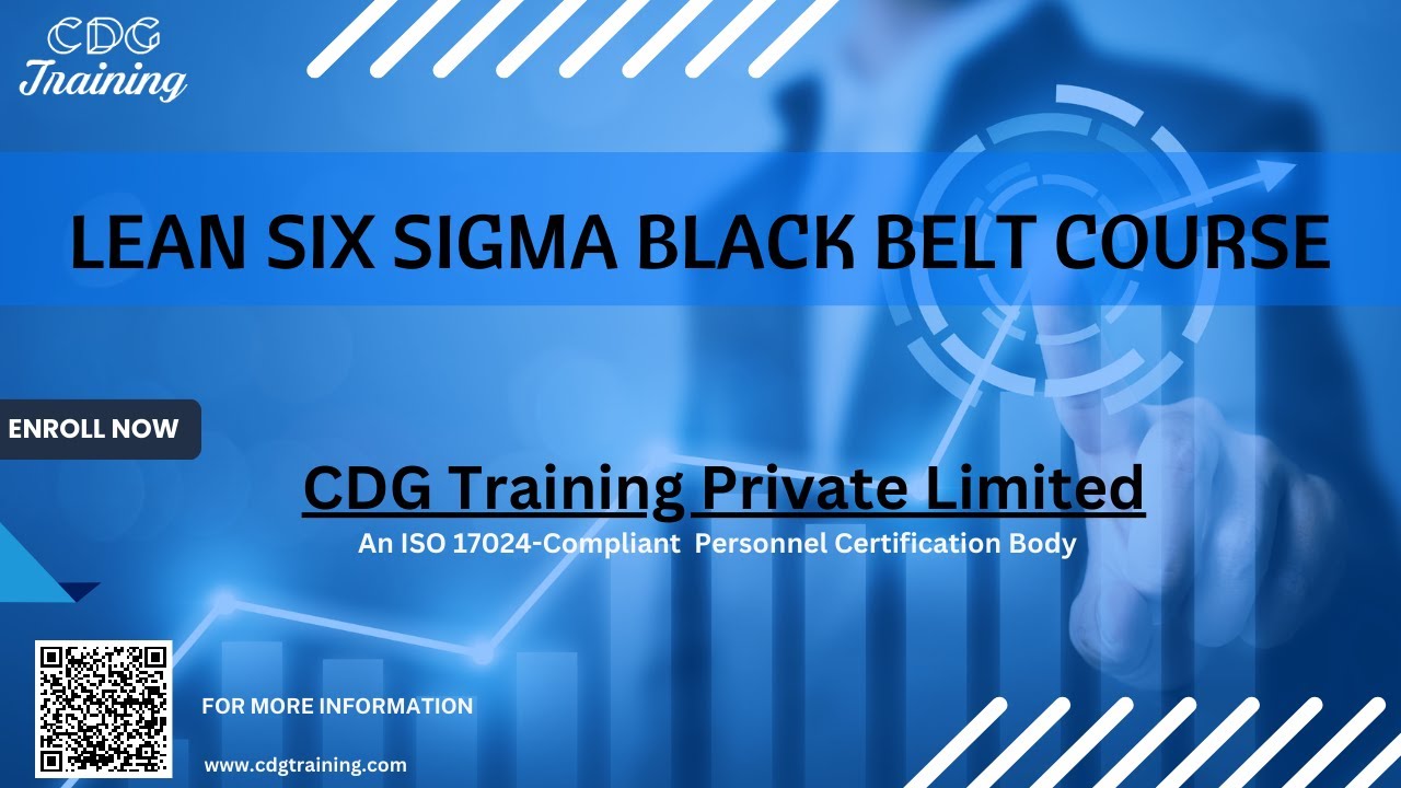 Become a Lean Six Sigma Black Belt with CDG Training Private Limited ...