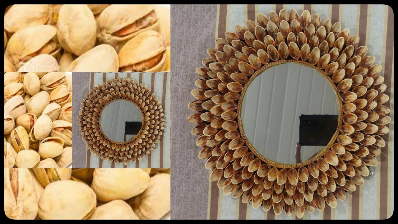 pista shell craft idea/best out of waste/DIY/cardboard reuse idea/its ...