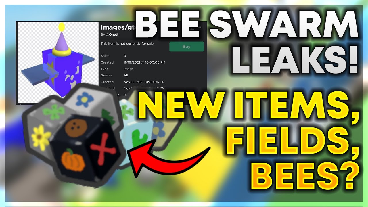 (NEW FIELDS AND BEES!?) - BEE SWARM SIMULATOR LEAKS 2021! - YouTube