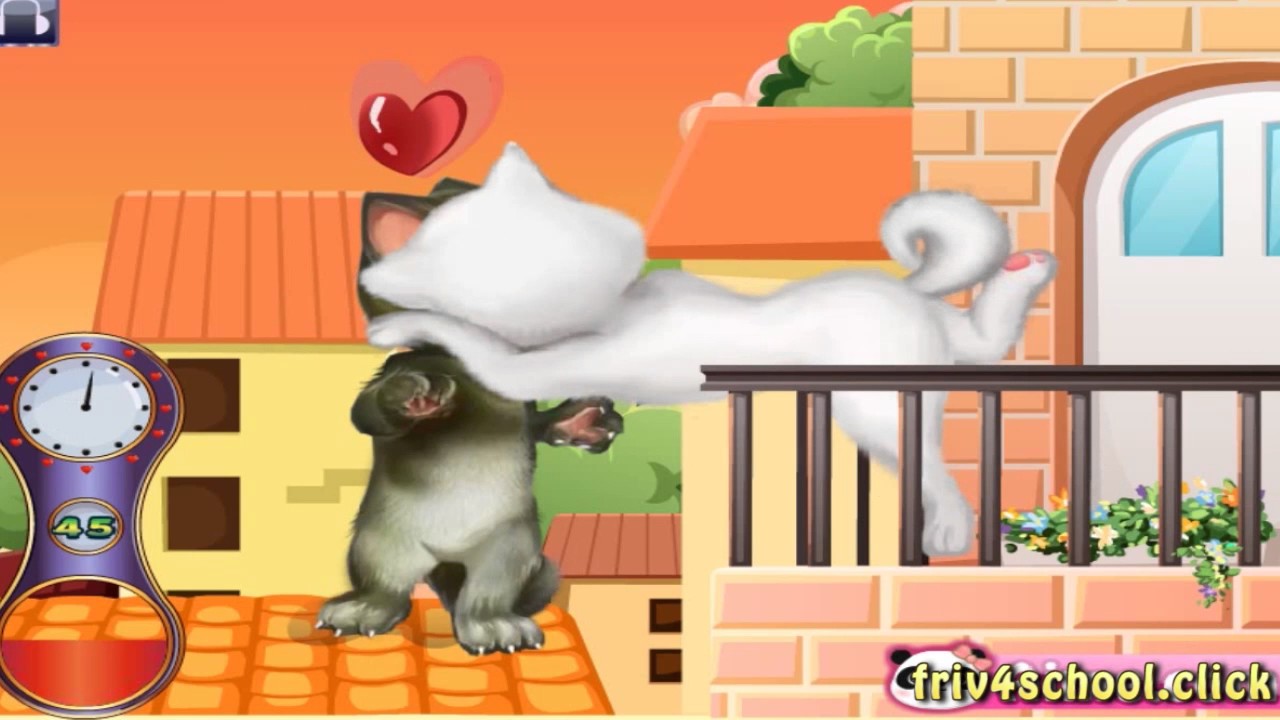 Play Tom Cat Kissing at Friv for school 2017 - YouTube