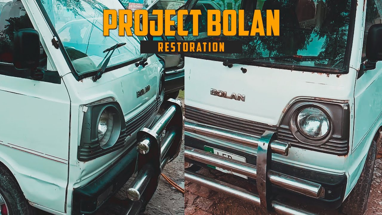 Suzuki Bolan Restoration - Project Bolan - YouTube
