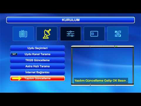 Next 2071 HD Kablolu İnternet Üzerinden Ana ve Test Yazılımı Nasıl Yüklenir