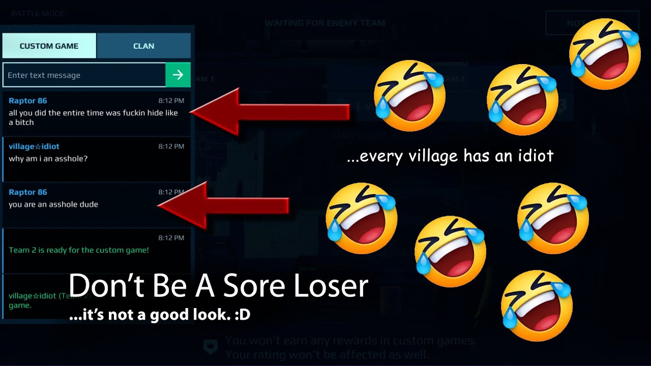 Don't Be A Sore Loser - YouTube