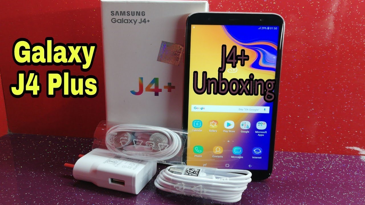 Samsung Galaxy J4+ (Plus) Unboxing And Full Review - YouTube