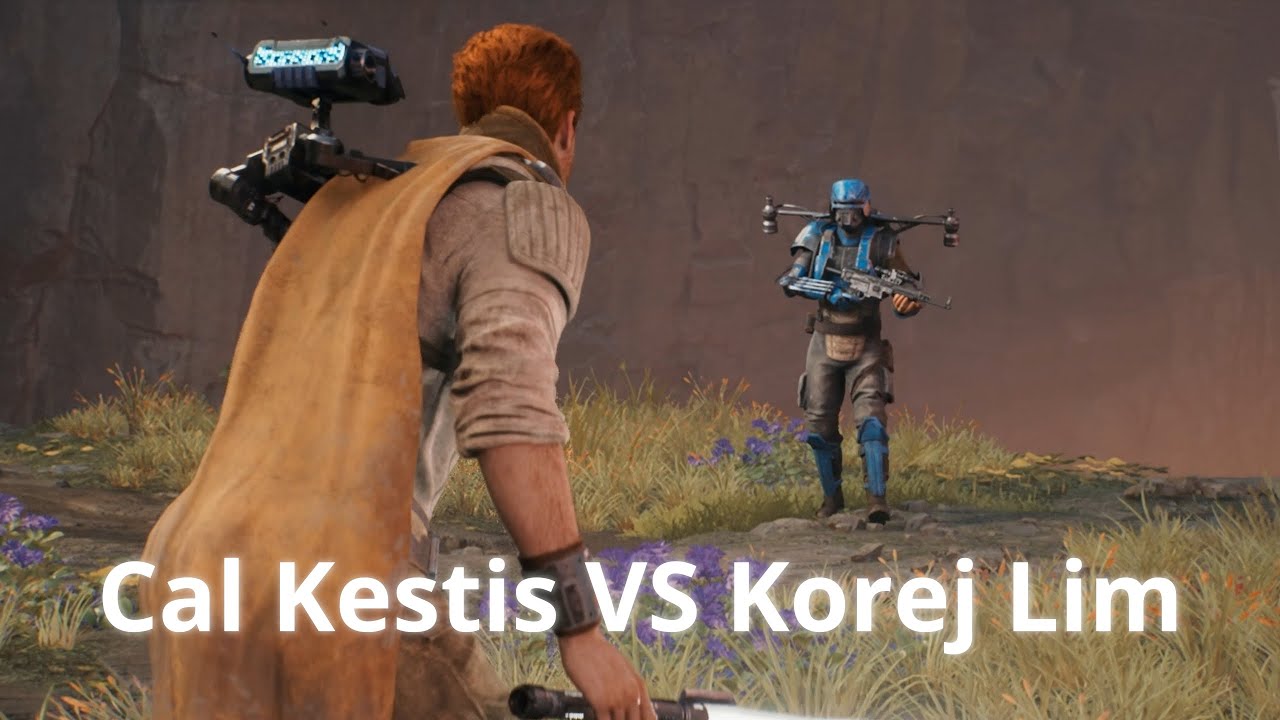 Cal Kestis VS Korej Lim (Bounty Hunter Fight) - YouTube