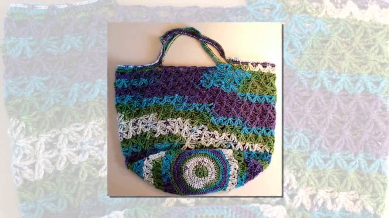 crochet pattern for scarf using ribbon yarn - YouTube