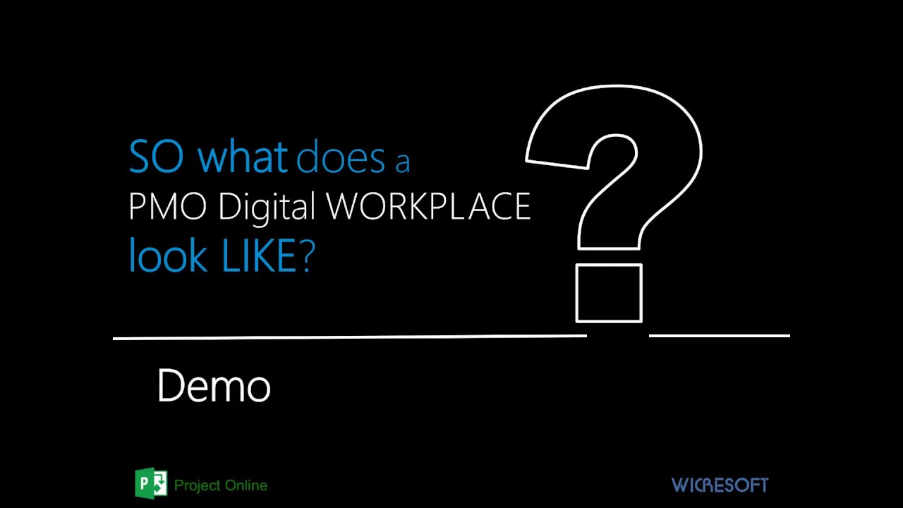 KickStart Your Digital PMO with Project Online - YouTube