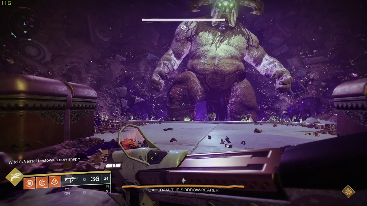 Destiny 2 - Ghalran one phase - YouTube