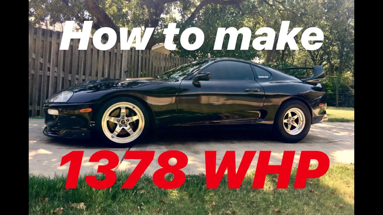 Build BREAKDOWN of My 1500 + HP MKIV Toyota Supra - YouTube