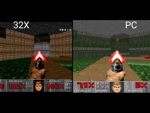 DOOM 32X Resurrection V1.5 - YouTube