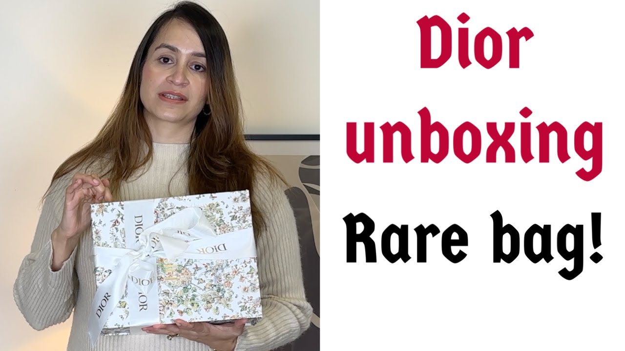 Dior Unboxing | Rare bag - YouTube
