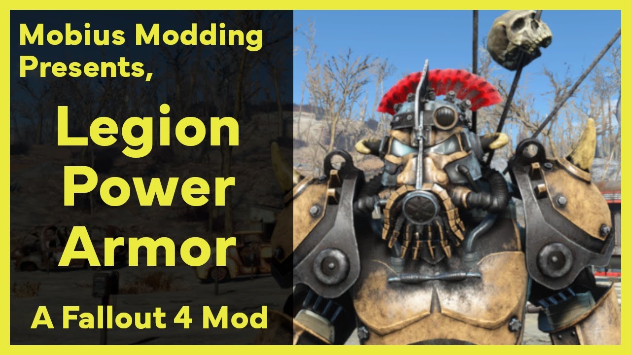 Fallout 4 Mod: Legion Power Armor - YouTube