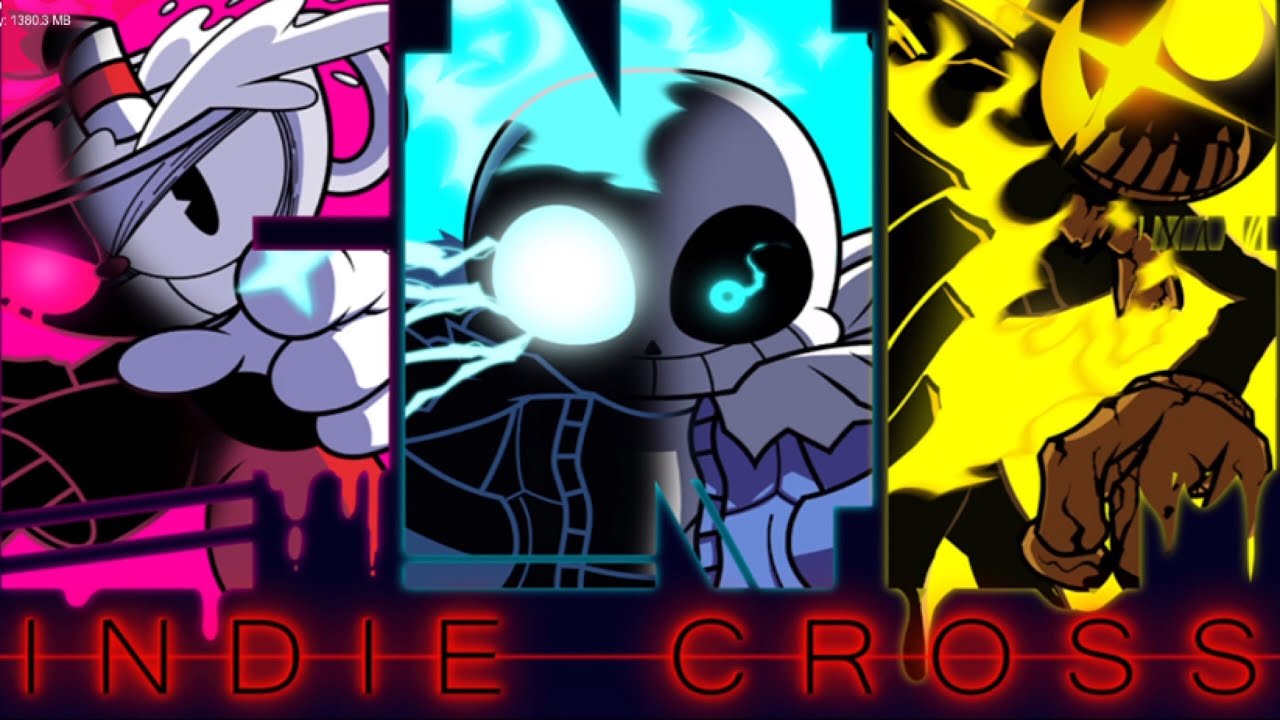 【FNF】REMIX CROSSED OUT | Indie Cross - YouTube