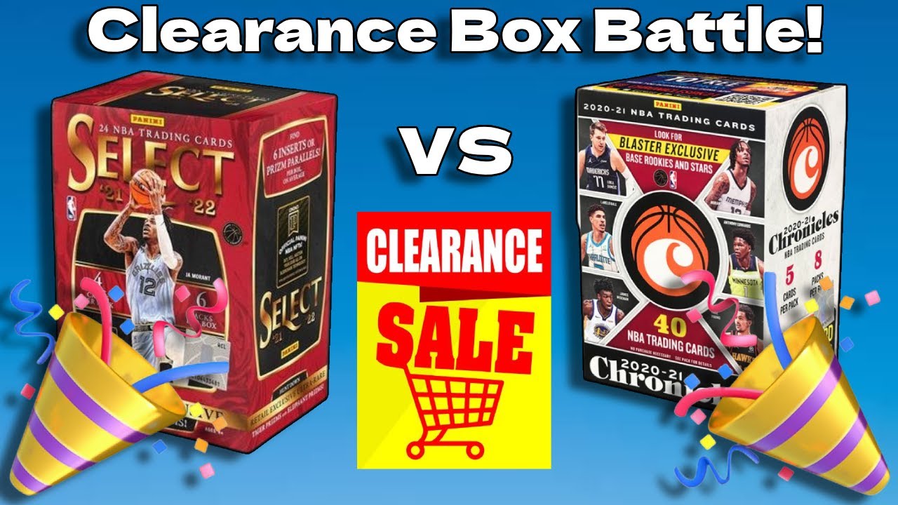 CLEARANCE BOX BATTLE!! NBA Panini Select vs Panini Chronicles! - YouTube