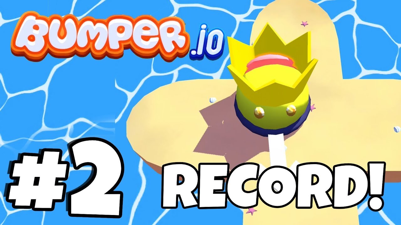 INSANE BUMPER KILLS! New World Record! | Bumper.io Part 2 (IOS/Android New .io Game) - YouTube
